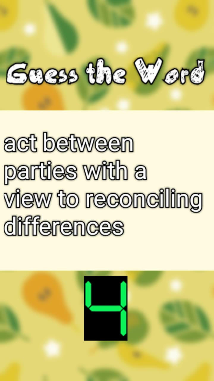 Guess the Word | English | Level 1