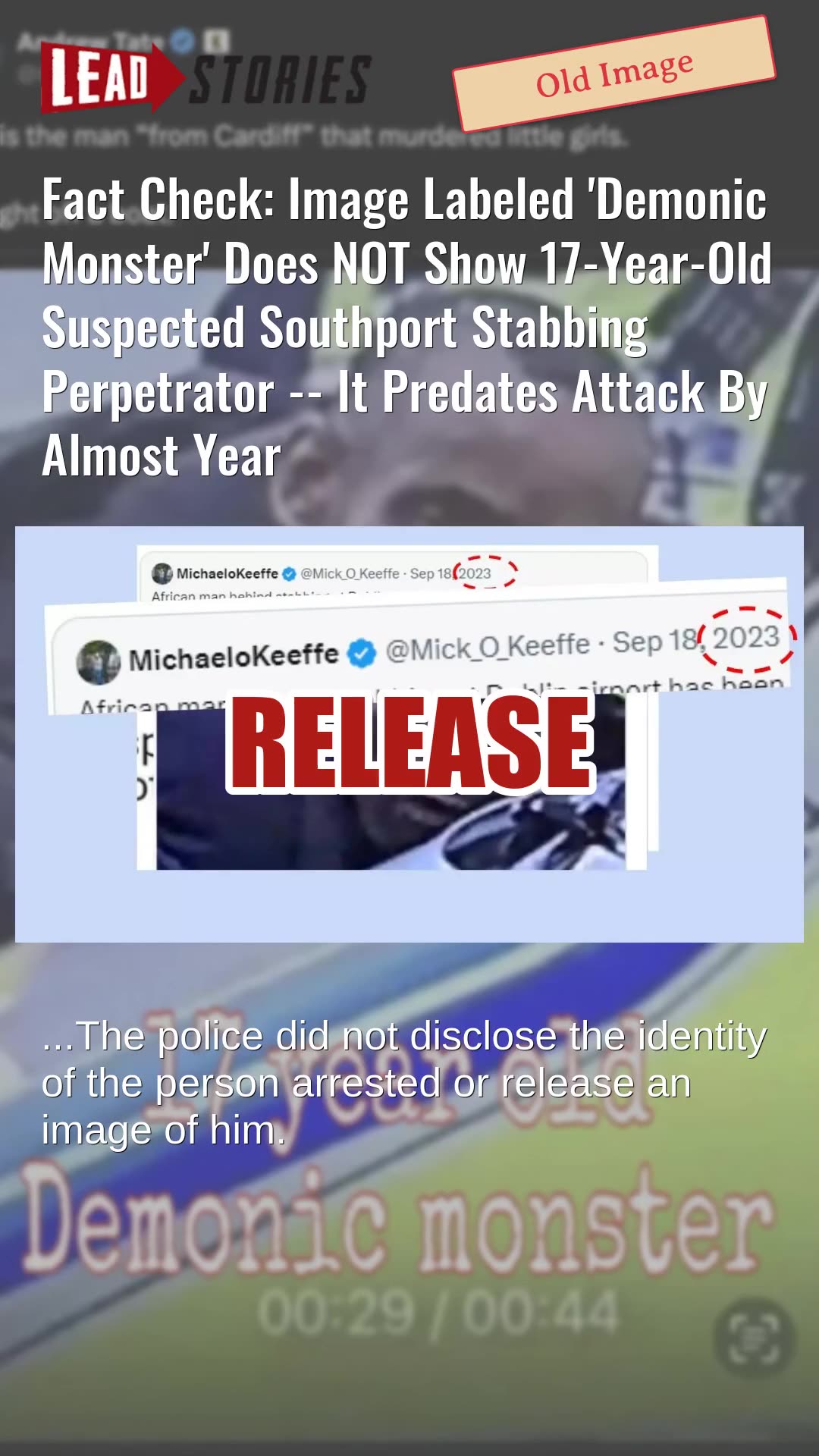 Fact Check: Image Labeled 'Demonic Monster' Does NOT Show 17-Year-Old ...