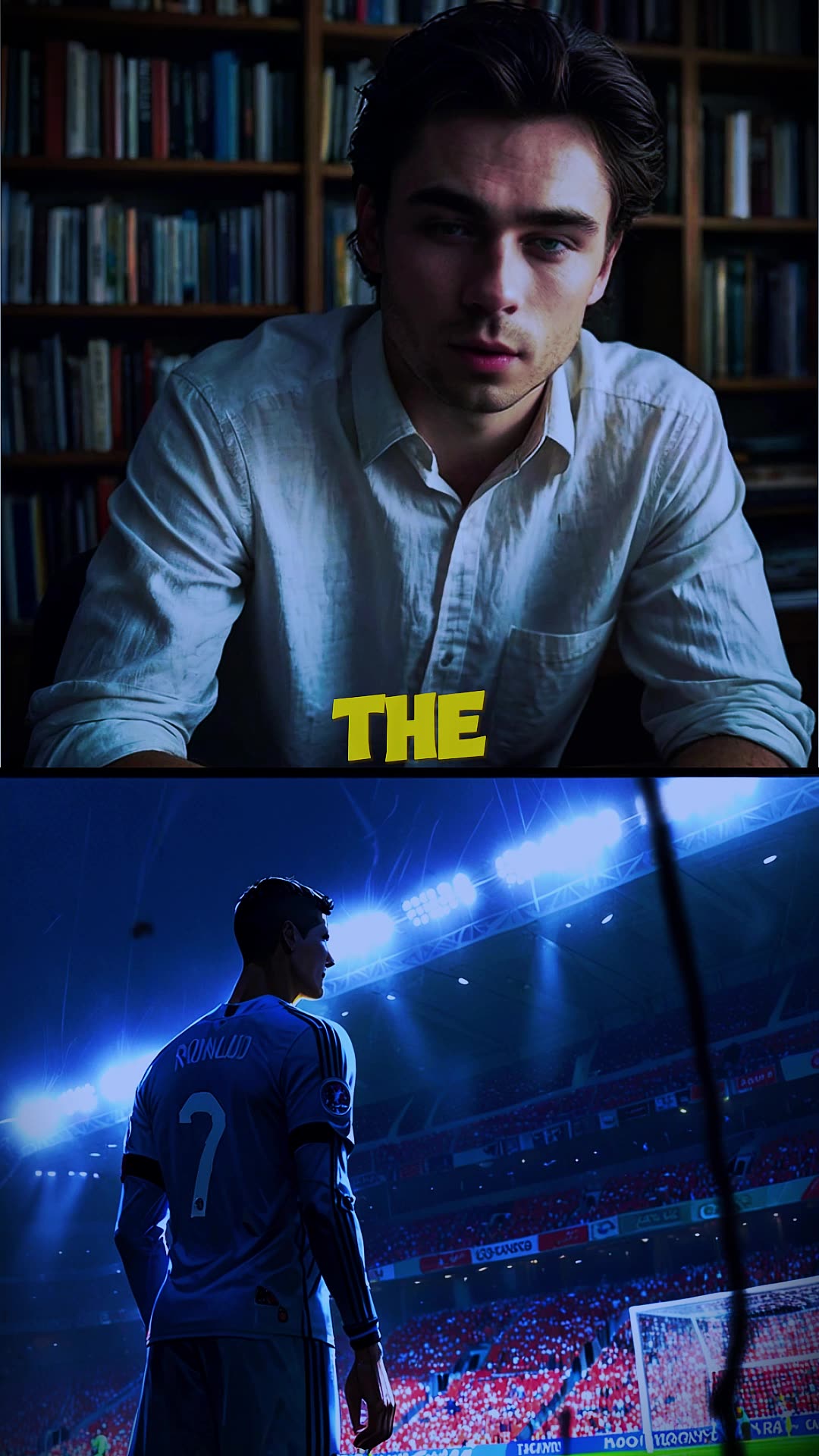 Cristiano Ronaldo's Haunted Stadium Encounter 👻 | Spooky Football Story ...