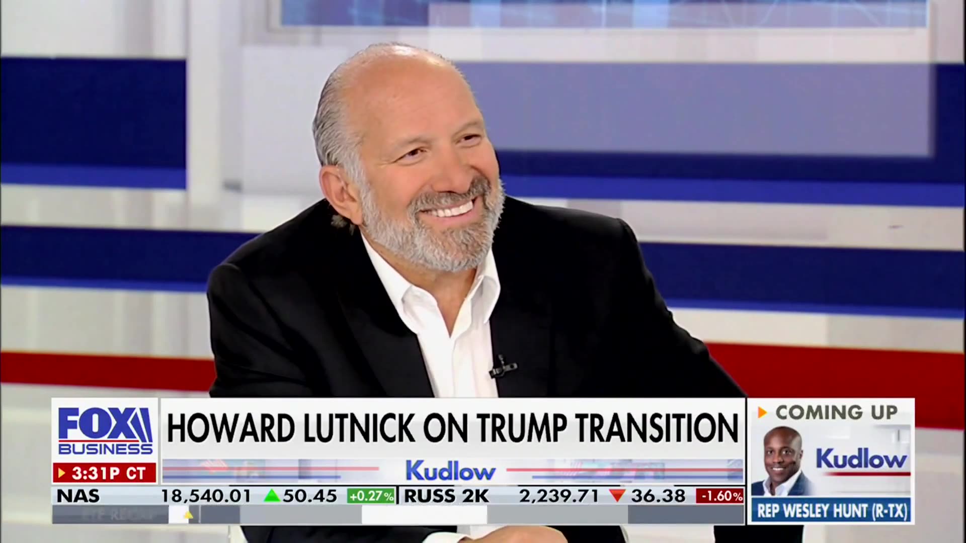 Howard Lutnick on Fox Business with Larry Kudlow