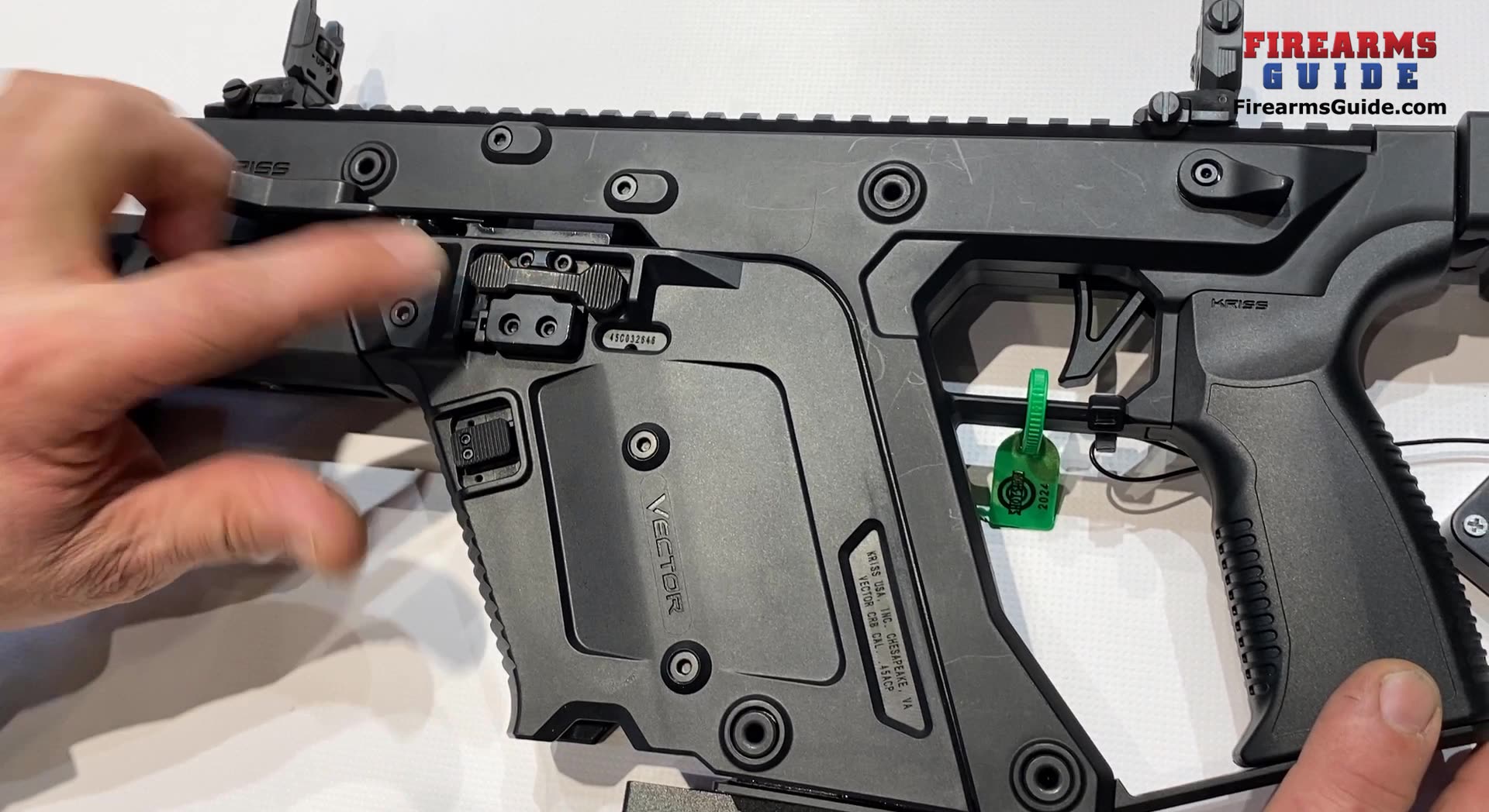 KRISS 2024 Vector GEN 3 Rifles and Pistols - SHOT Show 2024