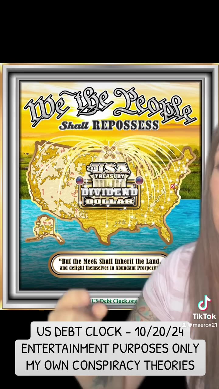 US Debt CLOCK - - Golden Age is coming