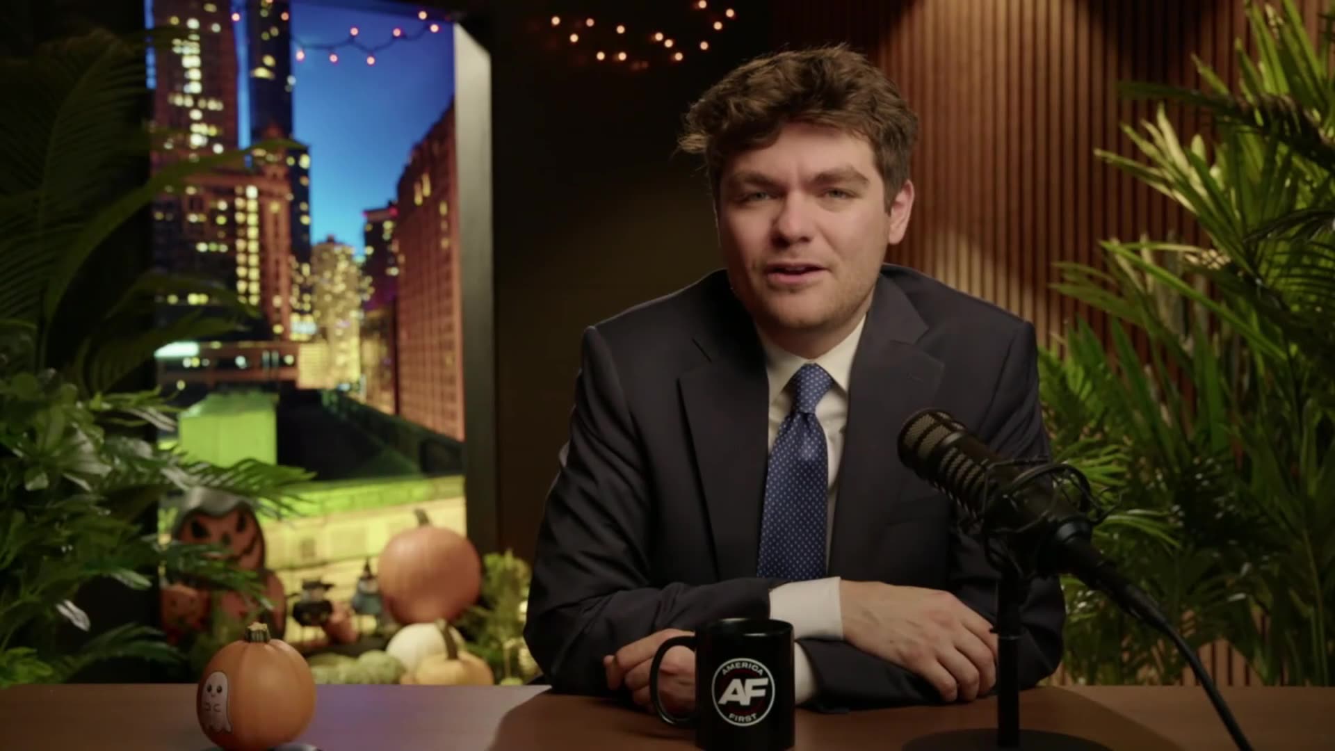 Nick Fuentes on Chris Brunet exposing the Manhattan Institute for ...