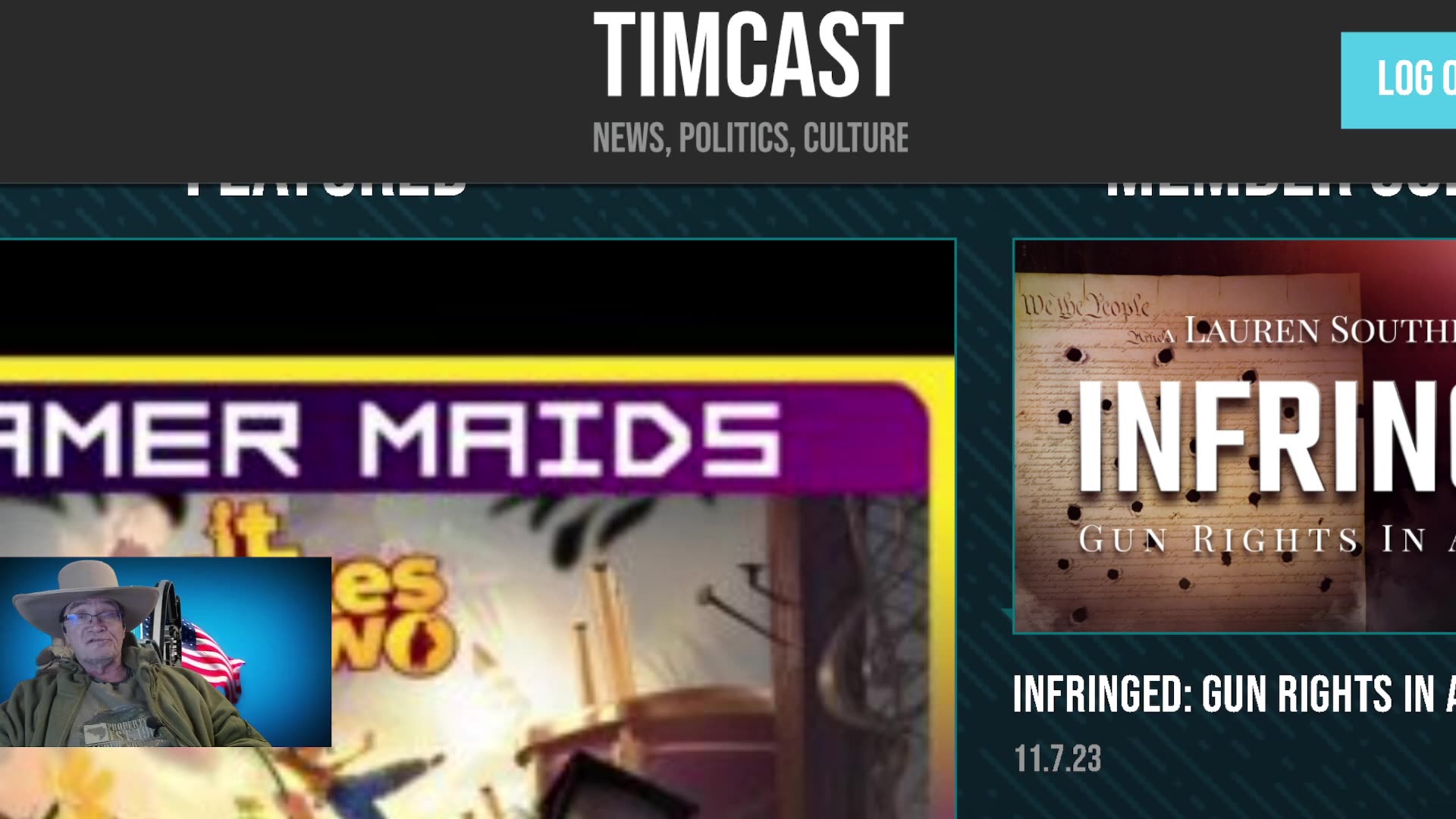 Ep. 929 It's Time For Tuesday's "All Hat, No Cattle Timcast IRL Watch ...