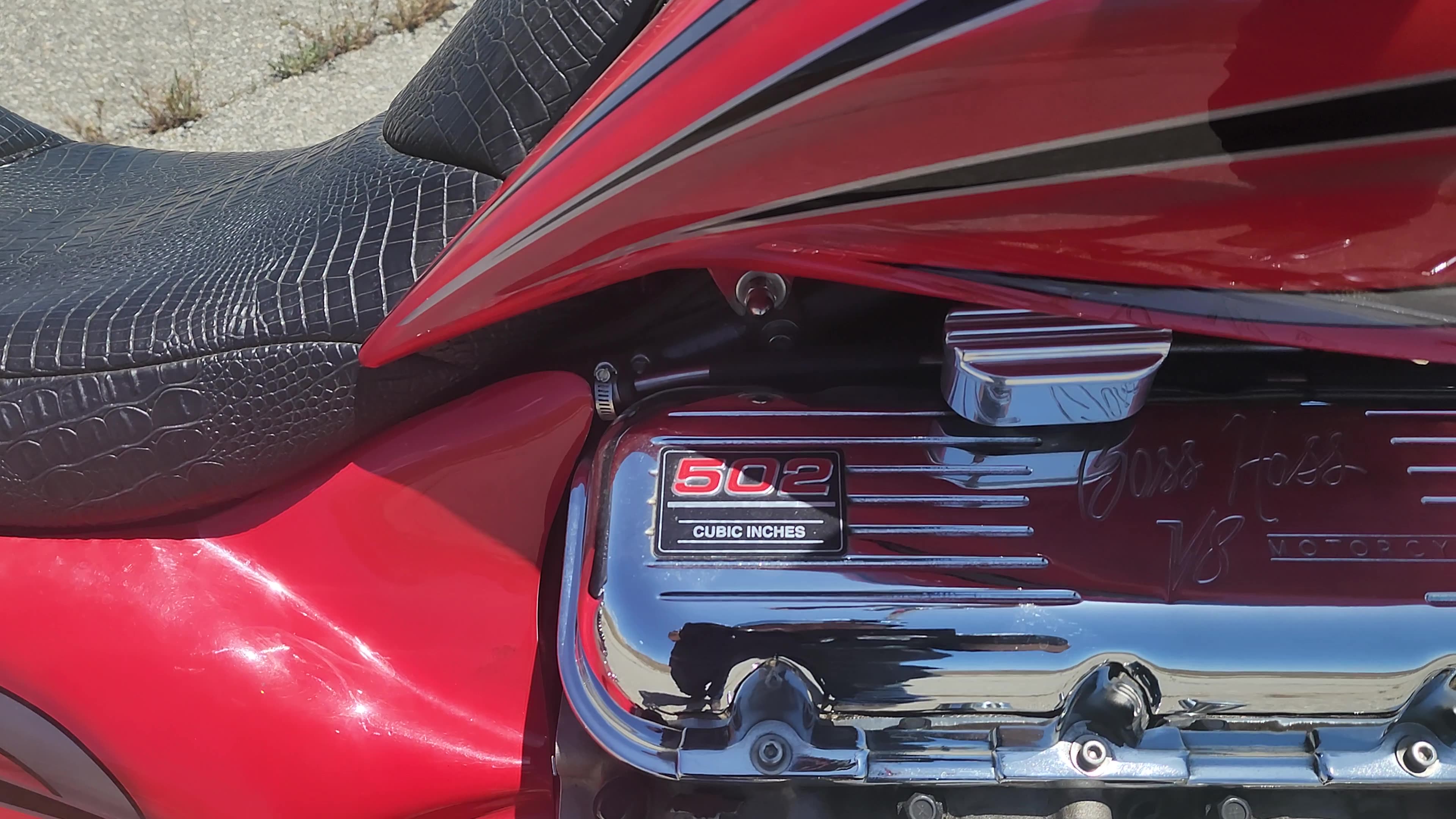 502 big block Boss Hoss walk around