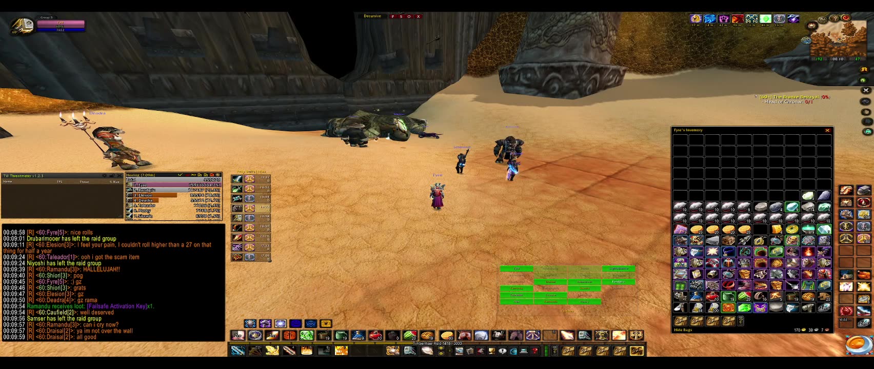Turtle wow - PUG Ostarius custom world boss - Paladin POV - 15 December