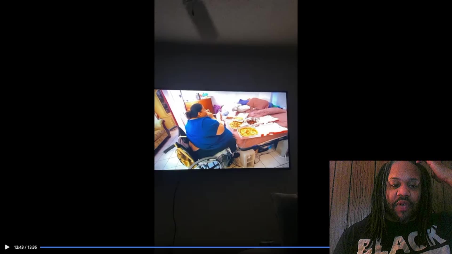 Justin Whitehead 600LB Life - A Whole Family Pizza Dinner???!!! (Try ...