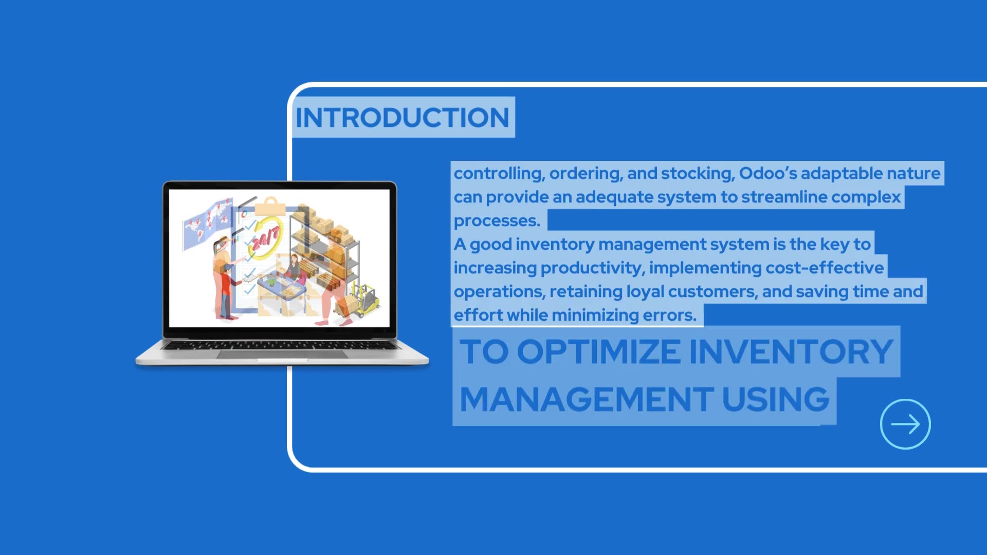 Highlighting 8 Ways To Optimize Inventory Management Using Odoo’s ...