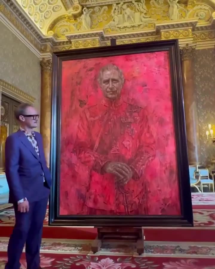 King Charles III Reveals First Official Portrait Since Coronation