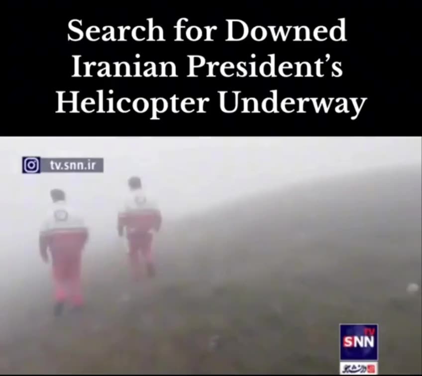 Search for Iranian President's Helicopter Underway