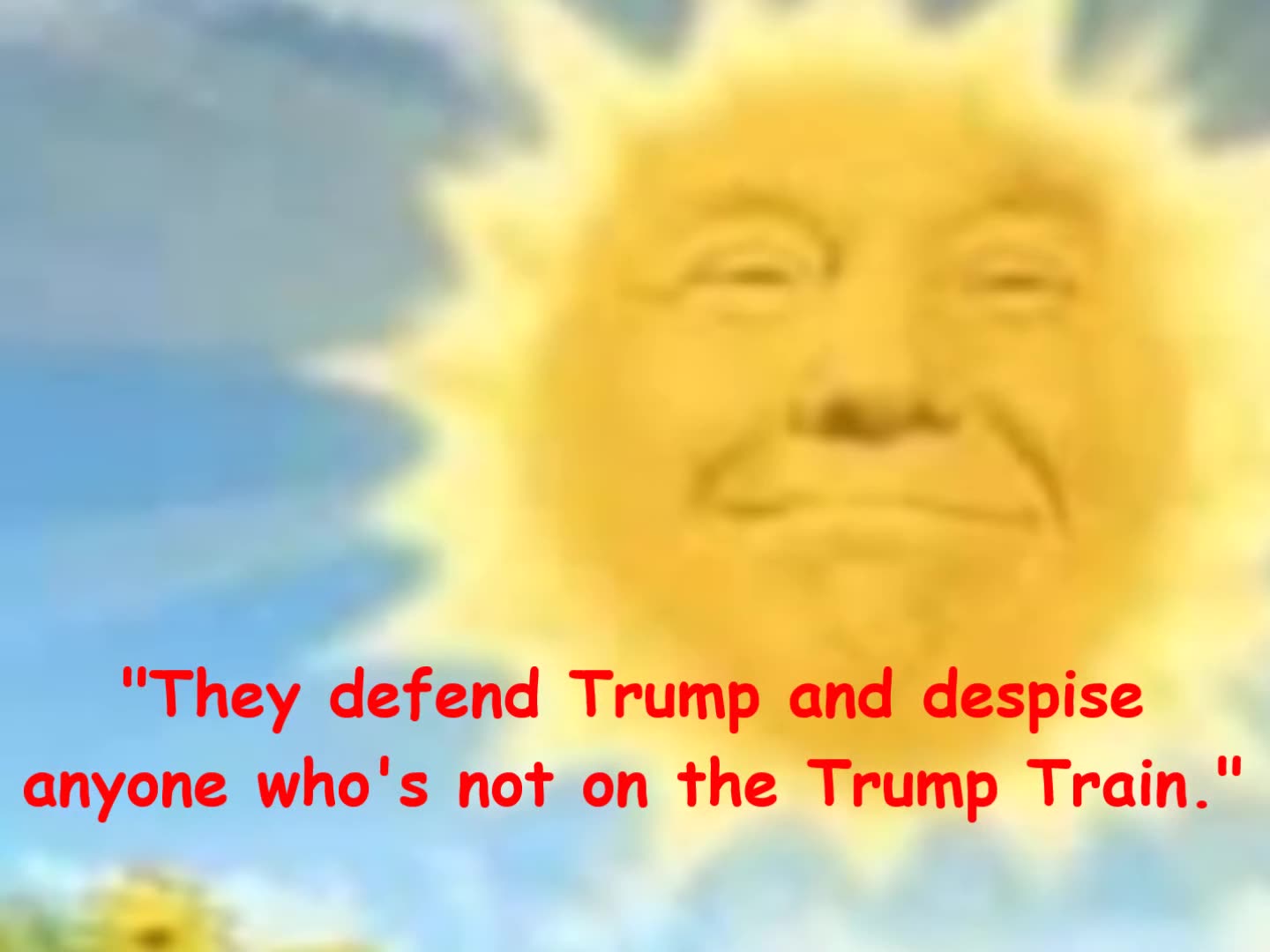 TRUMP IDOLIZED AS THE SUN GOD WITH HIS NUMBER 666