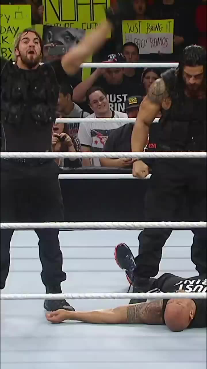 The first time Roman Reigns and The Rock crossed paths in WWE
