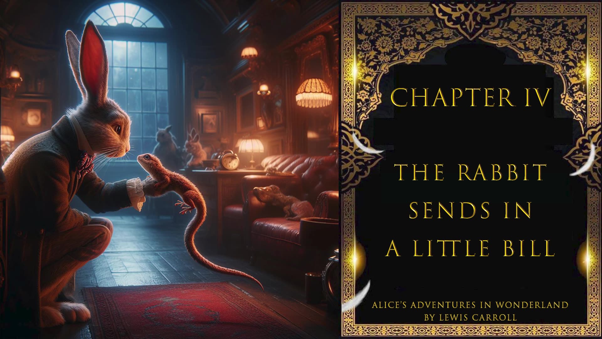 4. " The Rabbit Sends in a Little Bill " - Chapter IV - Alice's ...