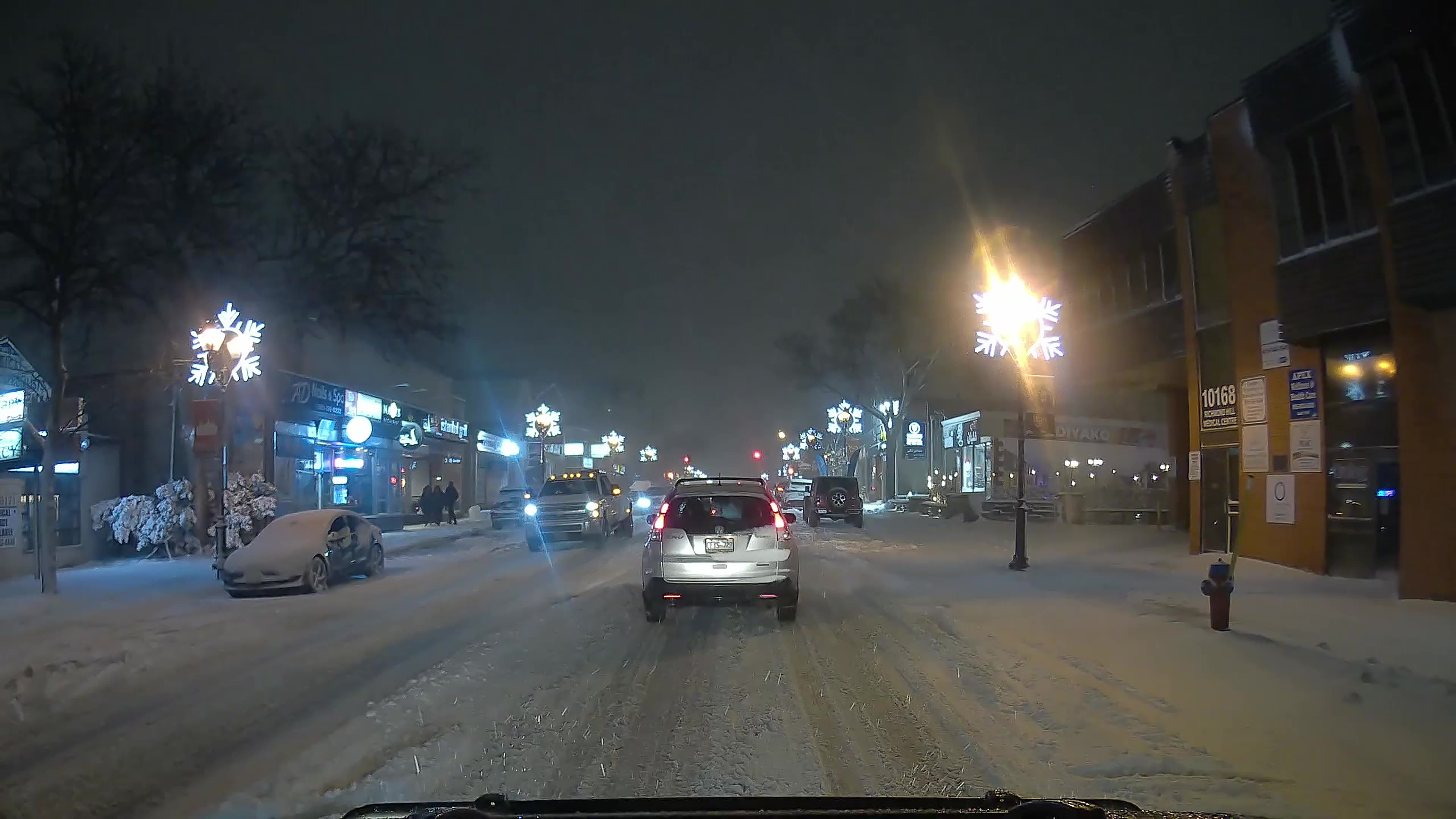 Driving in CANADA - Winter Snowfall in Southern Ontario - Toronto GTAl ...