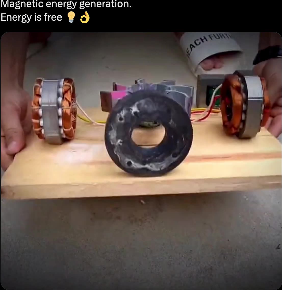 MAGNETIC FREE ENERGY GENERATOR?