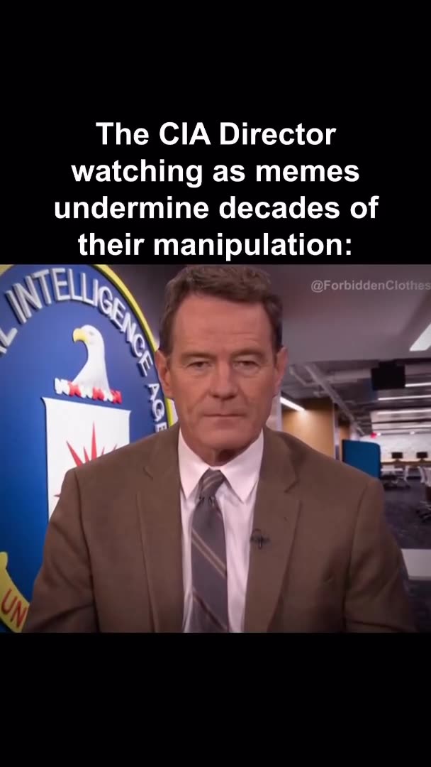 the CIA director watching as memes undermine decades of their manipulation
