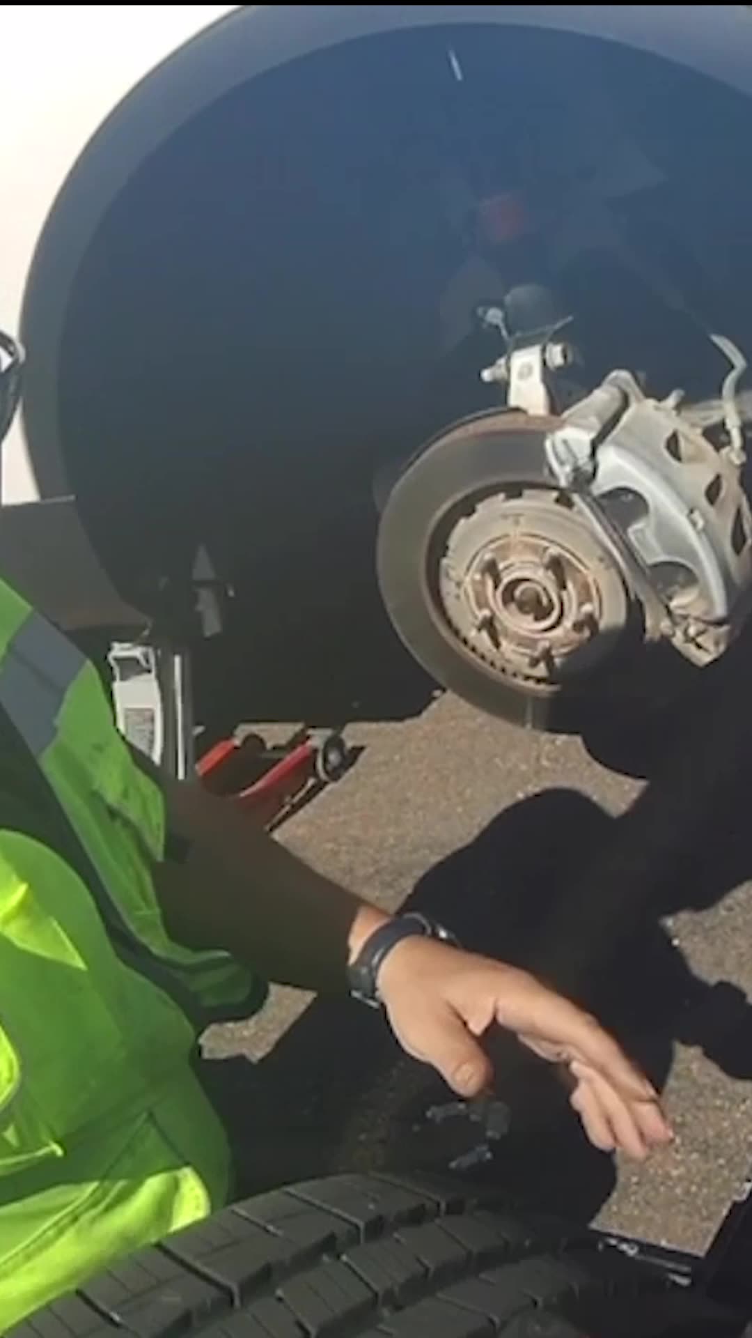 On this episode of road rescue | Brand New Tire Fail🤦‍♀️