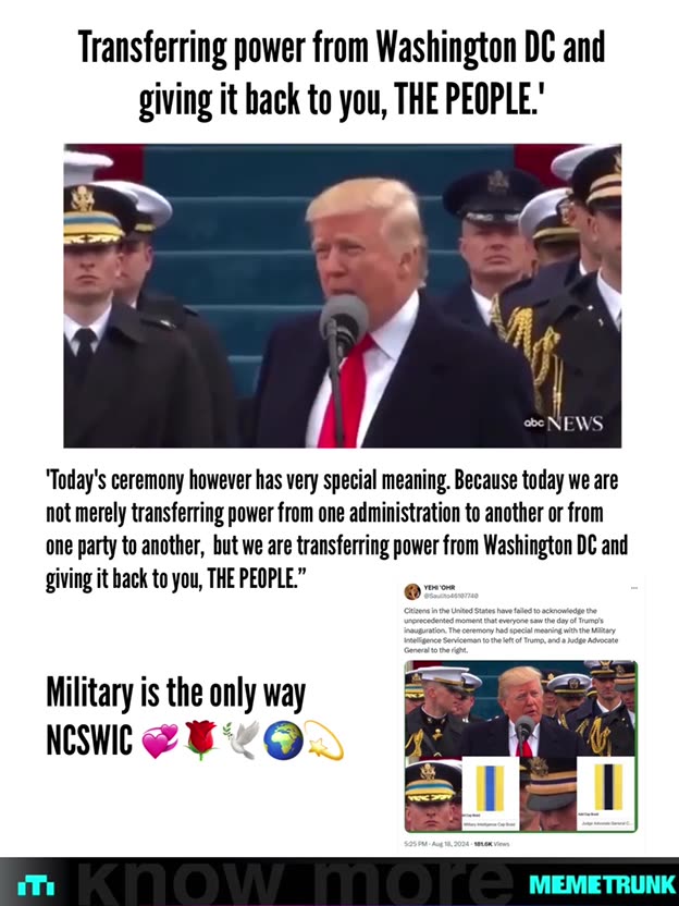 Transferring power from Washington D.C. and giving it back to you, THE ...