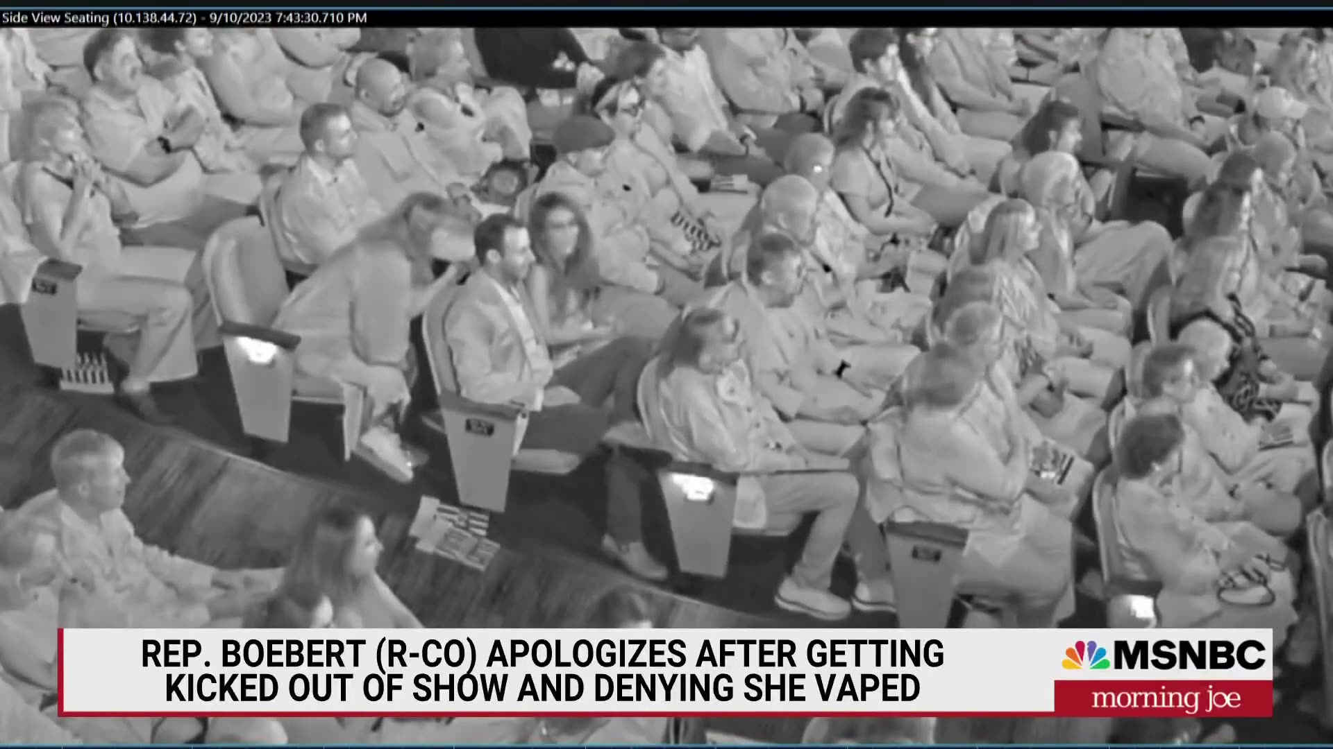 Boebert caught “explicitly groping” on tape at family-friendly play ...