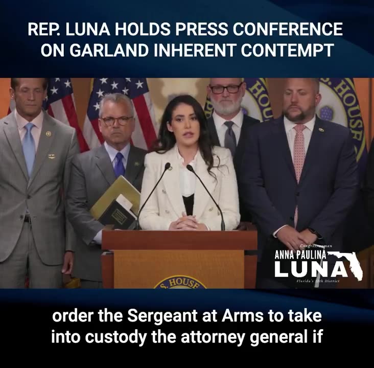 JUST IN: Rep. Anna Paulina Luna Hits Merrick Garland With Major Ultimatum