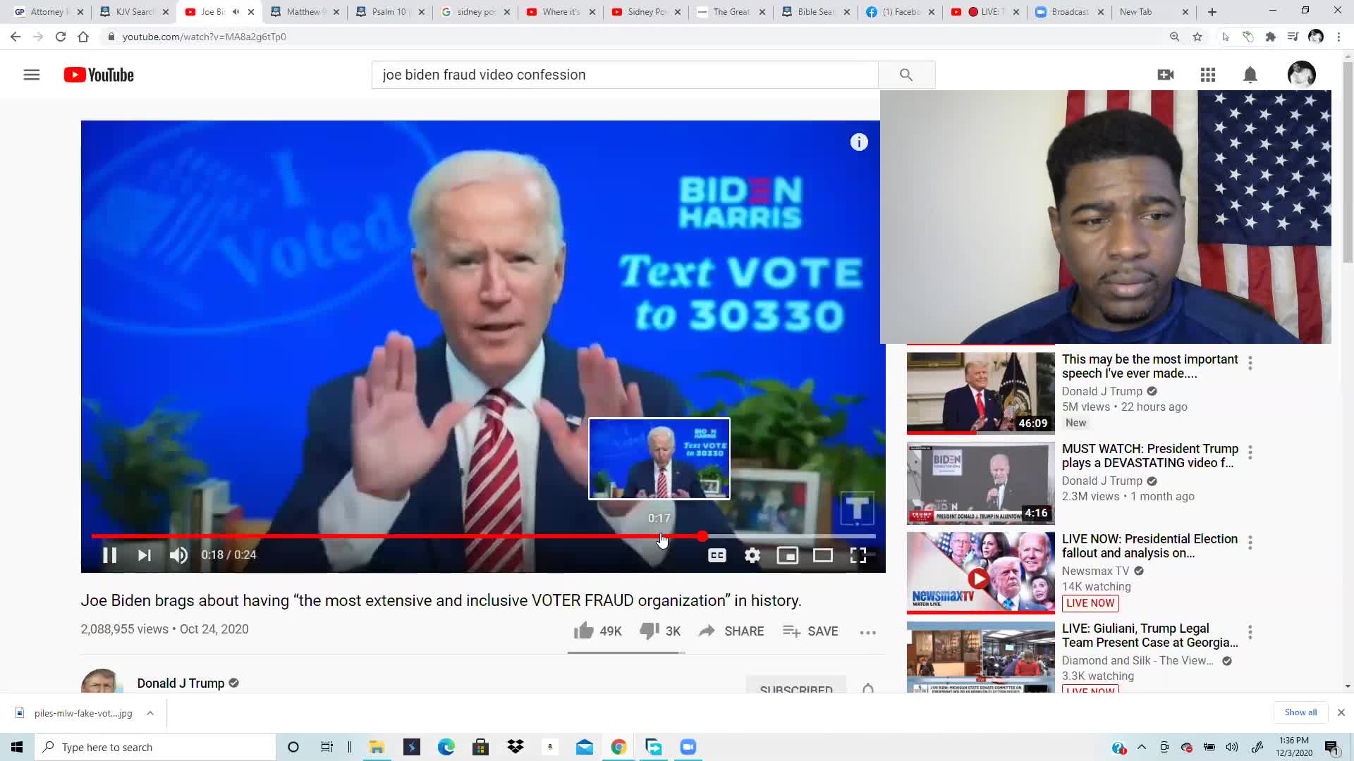 EVIDENCE OF FRAUD CAUGHT ON TAPE IN GEORGIA RUBY FREEMAN