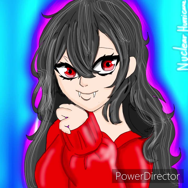 Oc speedpaint nuclear the vampire gods new sweater