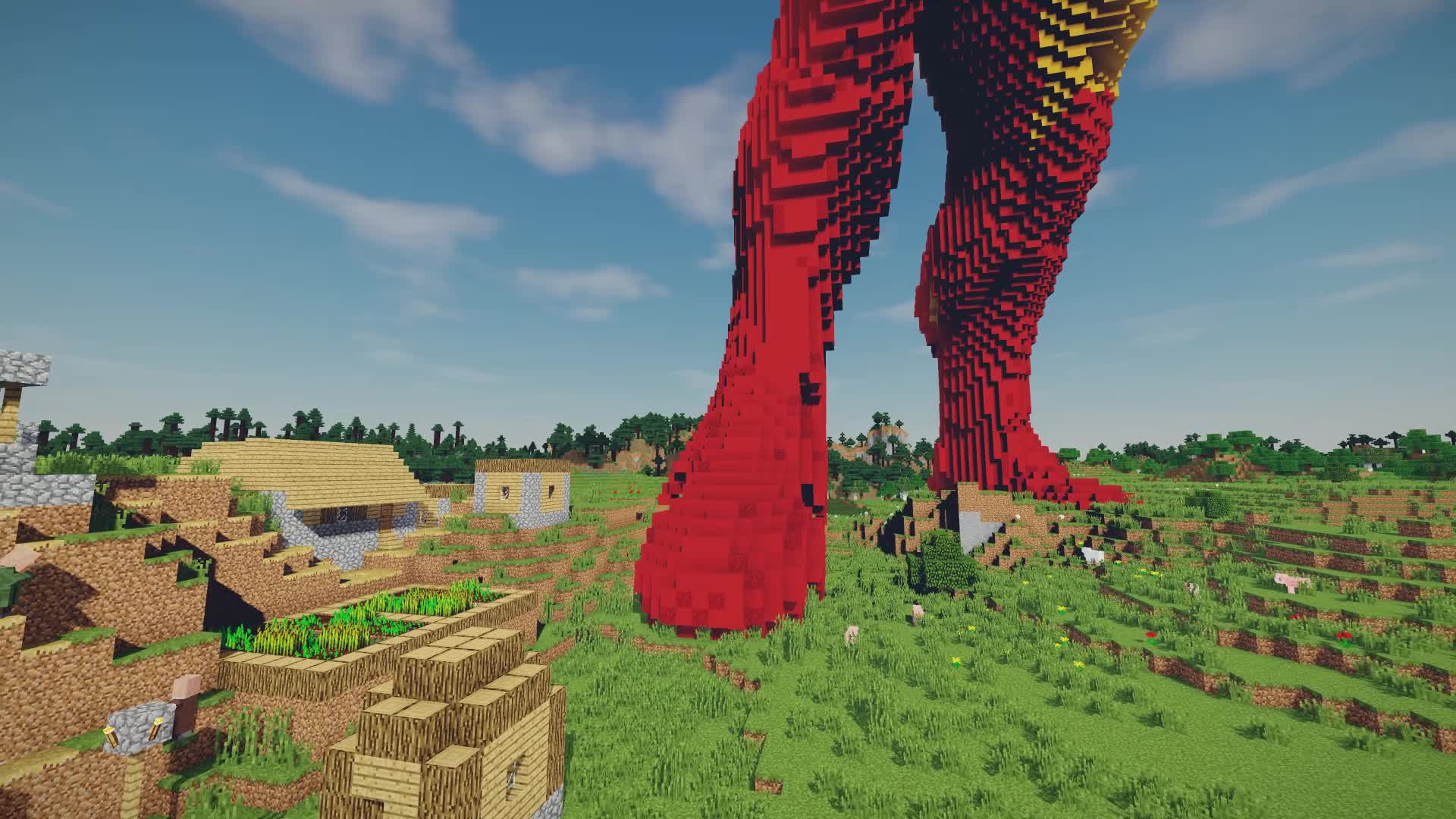 Minecraft Iron Man Build