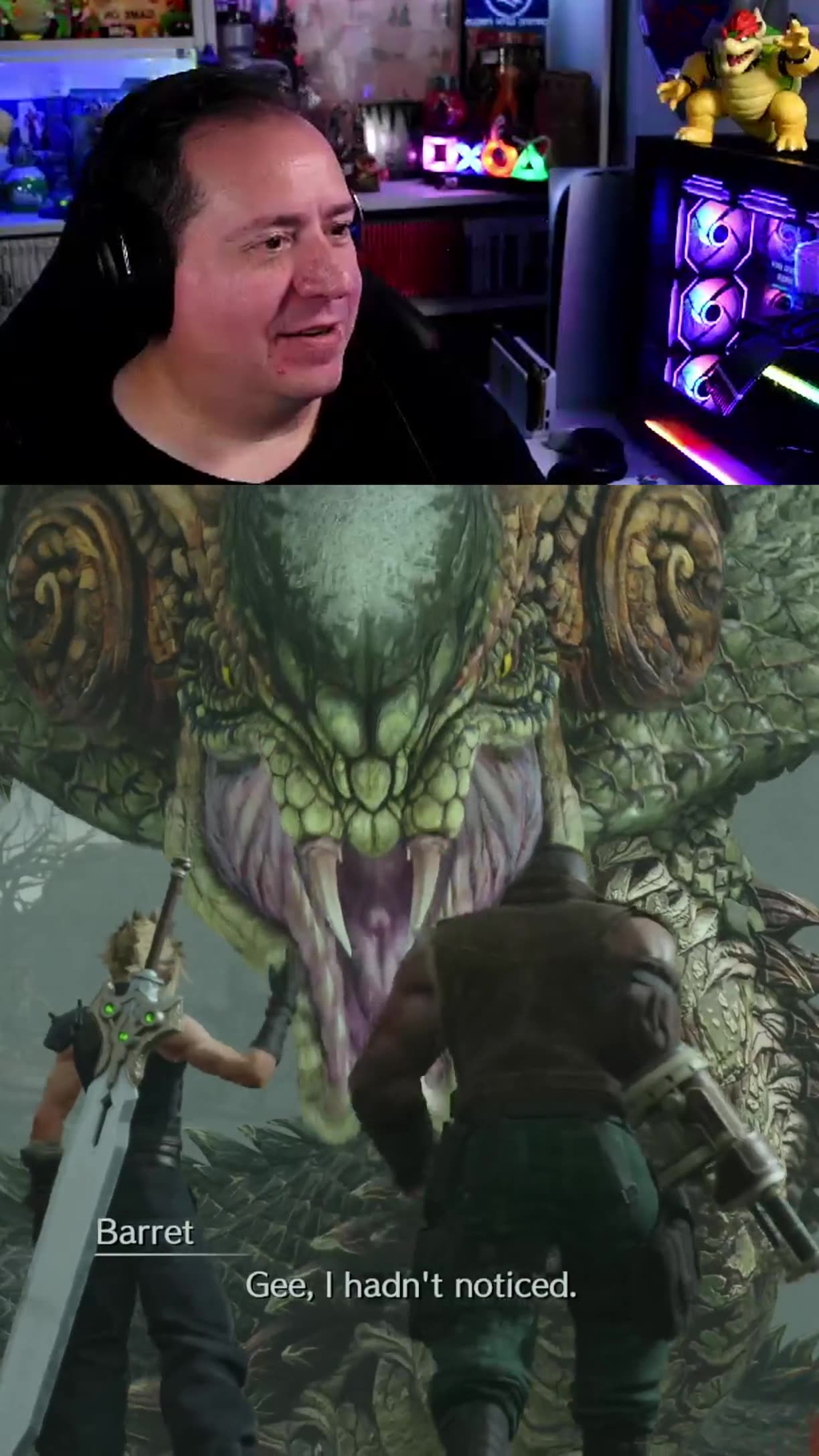 Mother lovin' snakes in the swamp! | Final Fantasy VII Rebirth | game ...