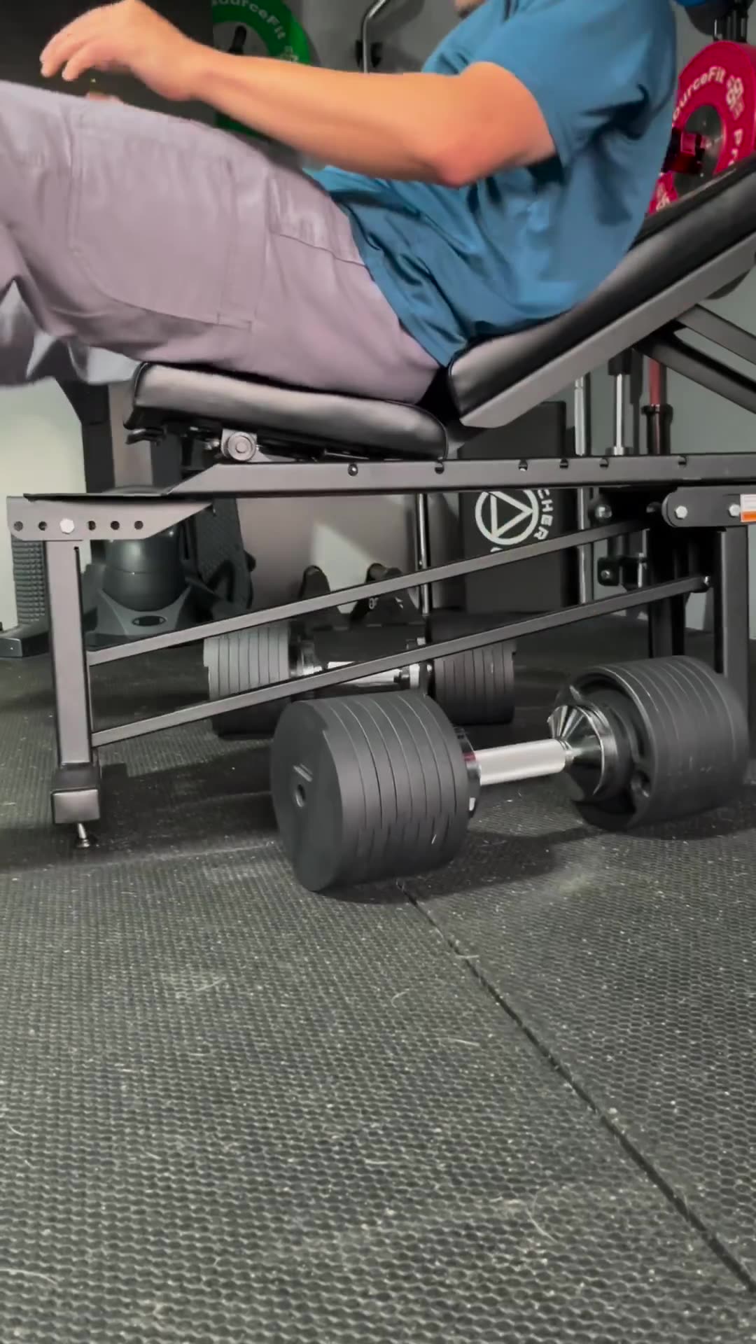 Snode Adjustable Dumbbells Drop Test (Snode AD80)