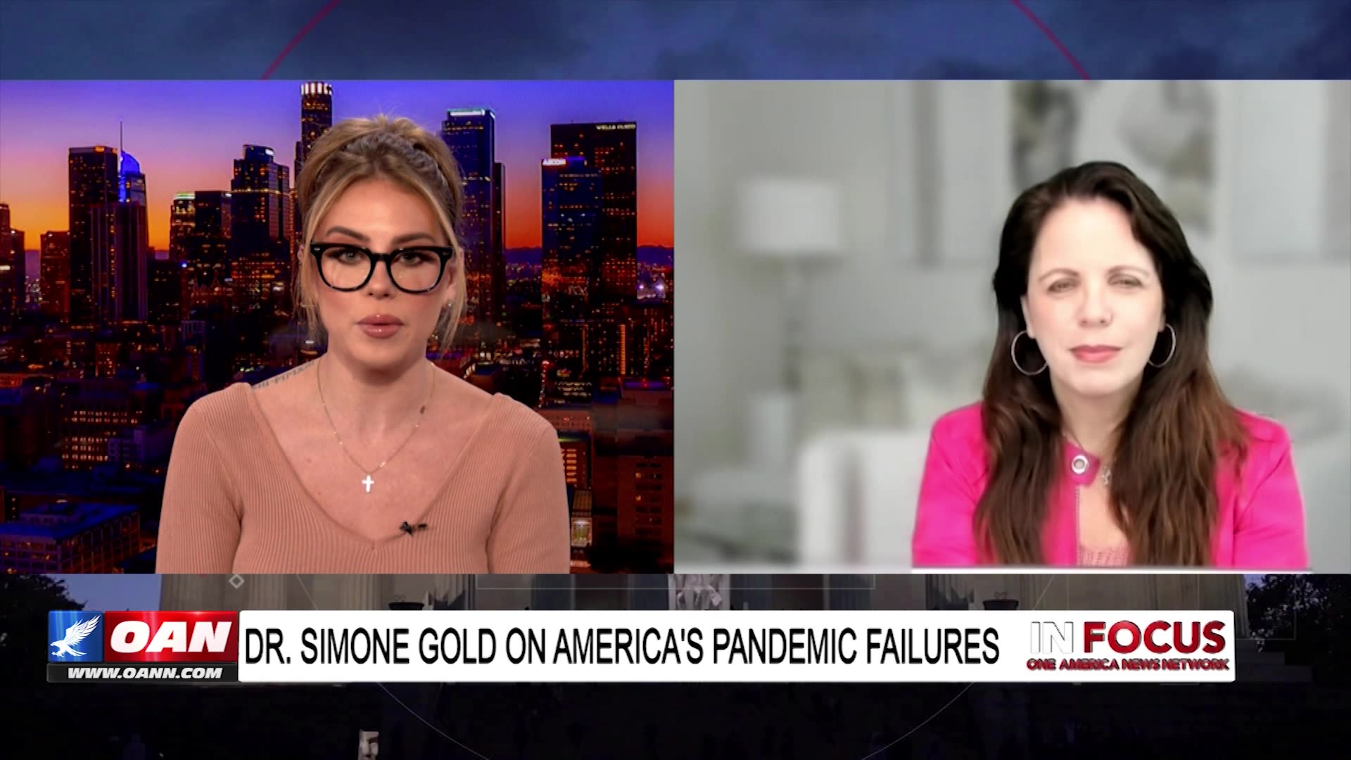IN FOCUS: Founder of America's Frontline Doctors, Dr. Simone Gold, on ...