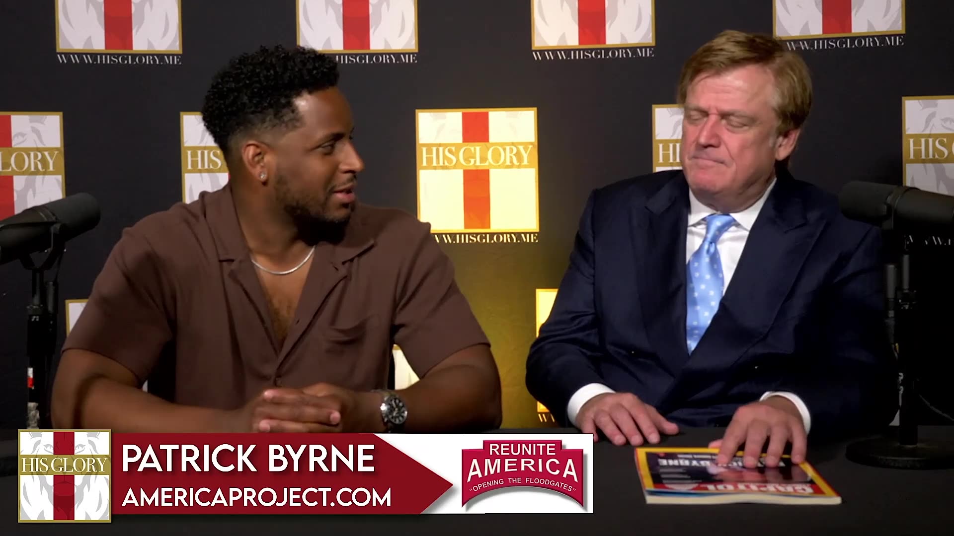 Patrick Bryne, Ohio Brett and others join His Glory: Reunite America ...