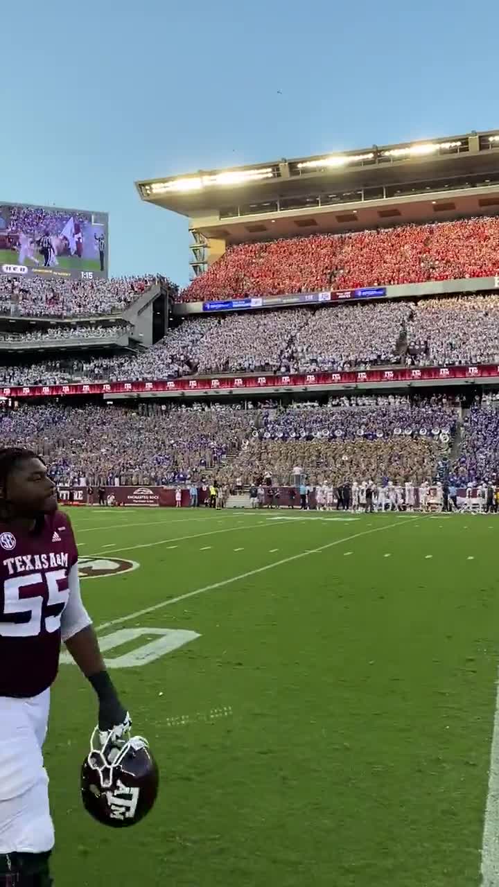 The Crowd For Texas A&M’s Red, White And Blue Game Was An Incredible ...