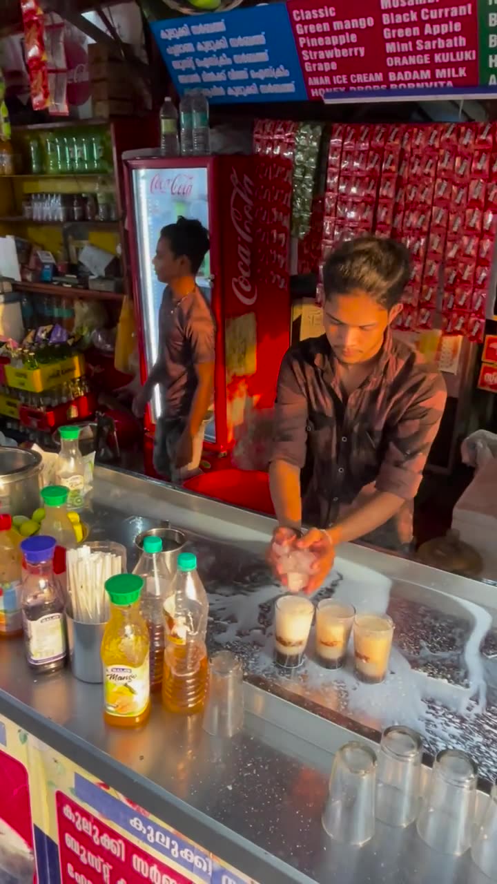India's best Bartenders making boost kulukki saranath,| india street food