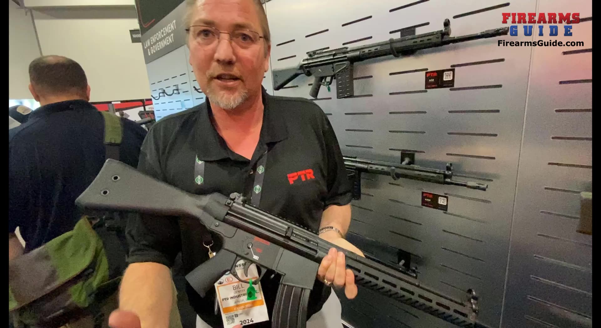 43 PTR Model 63 roller-delayed blowback rifle - SHOT Show 2024