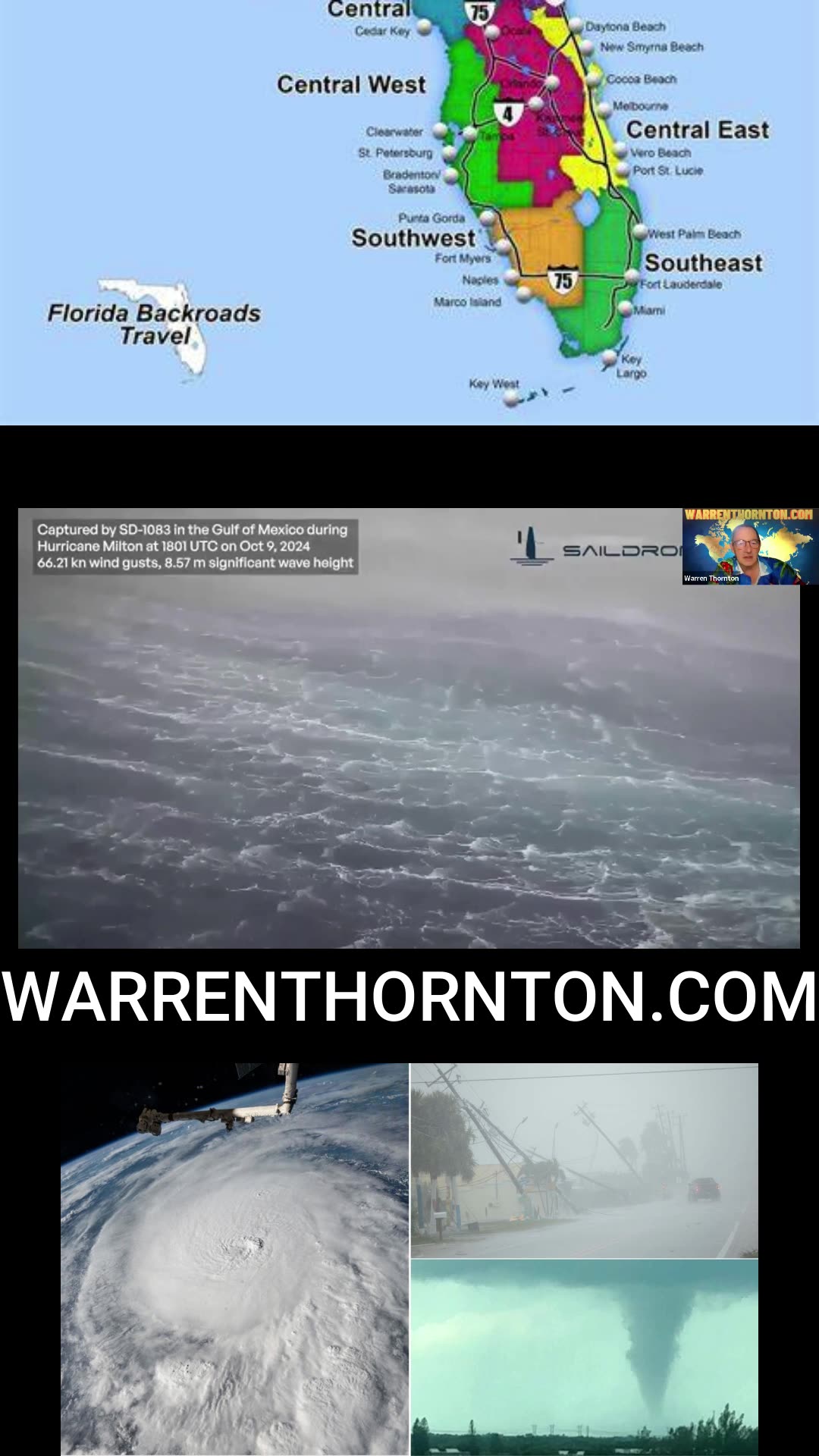 HURRICANE MILTON: TORNADOES, JOGGERS & ALLIGATORS