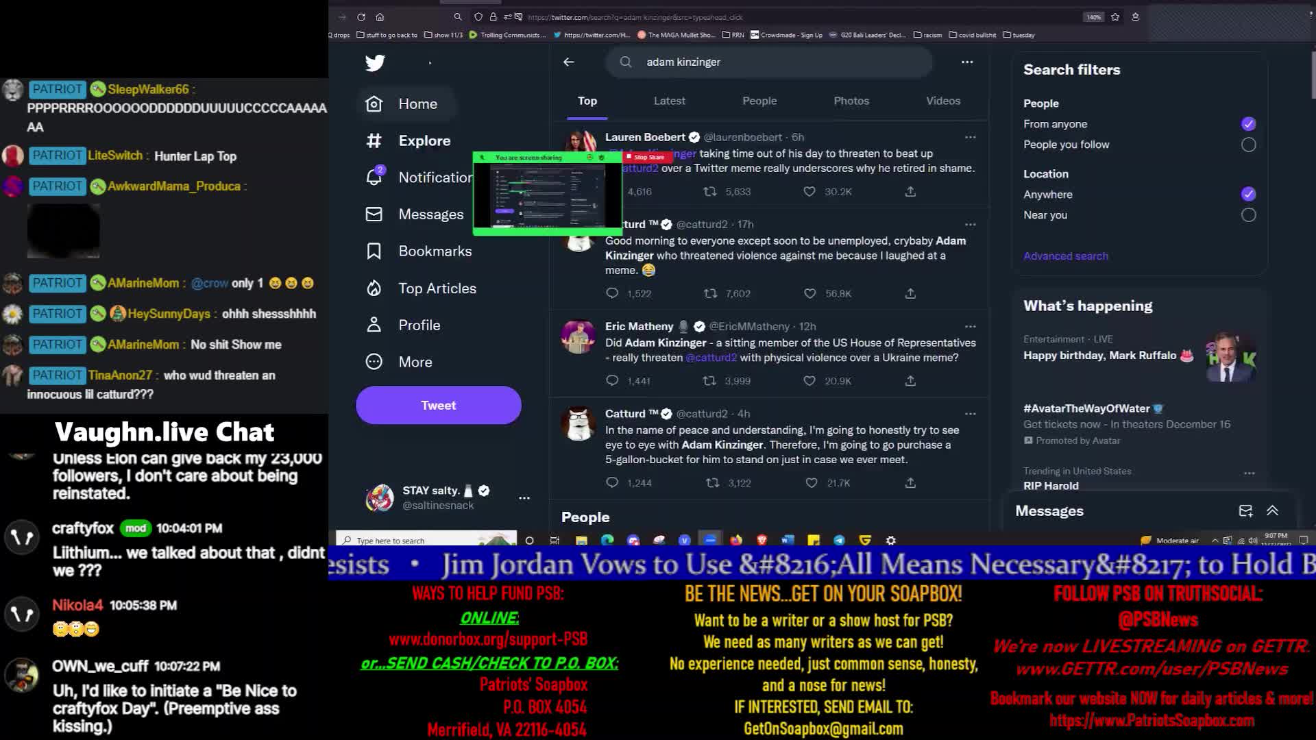 2022-11-22 22:00 EST - The MAGA Mullet Show: with MagaSwaga