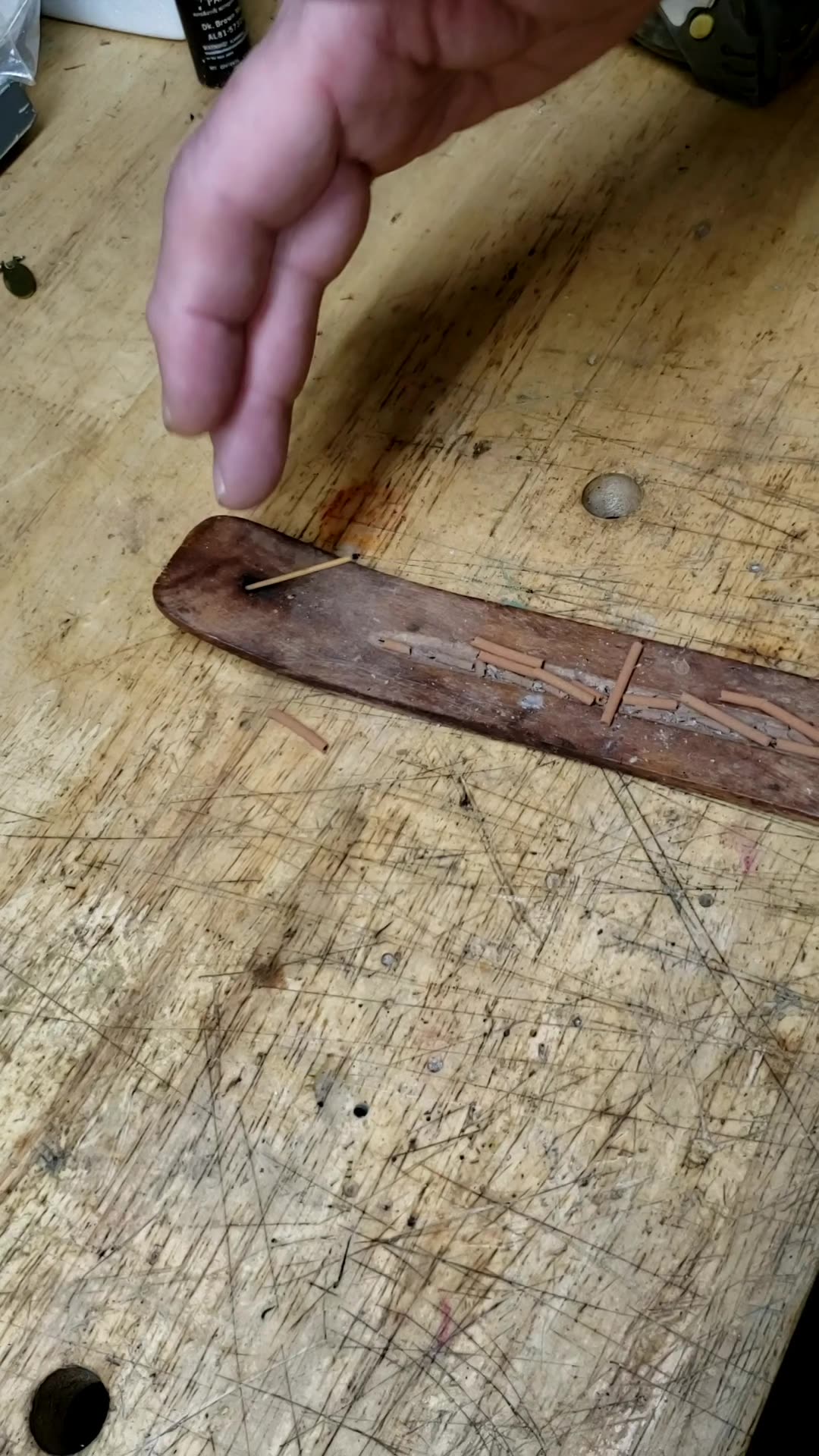 The amazing Jim moves objects without touching them!