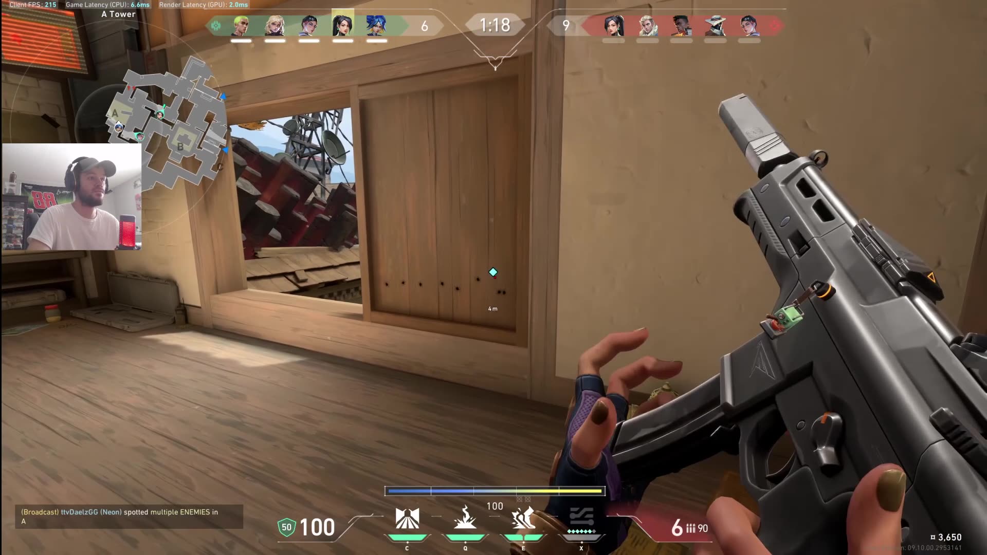 VALORANT STREAMER | RANKED MATCH | COMEBACK WIN