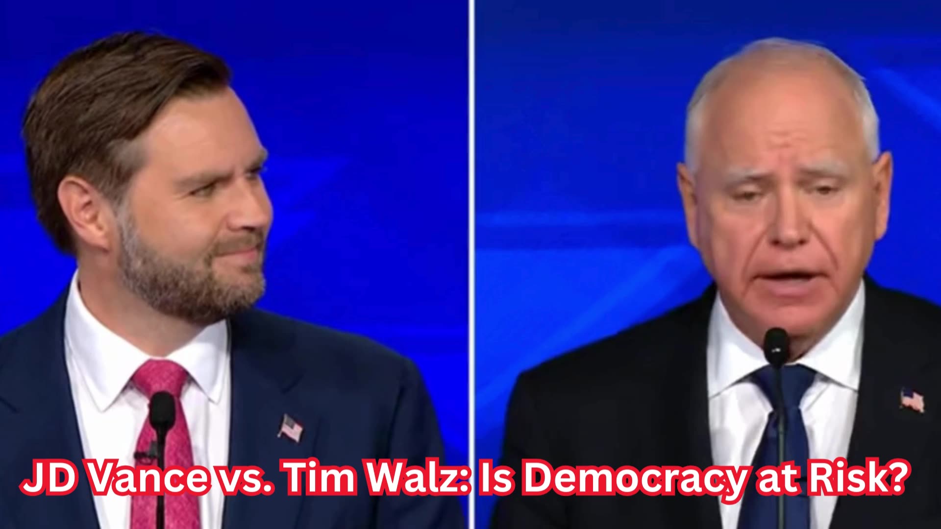 JD Vance vs. Tim Walz: Is Democracy at Risk?