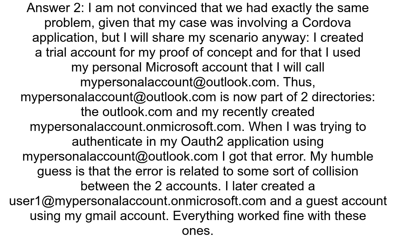 Empty GUID error when using Azure AD consent flow