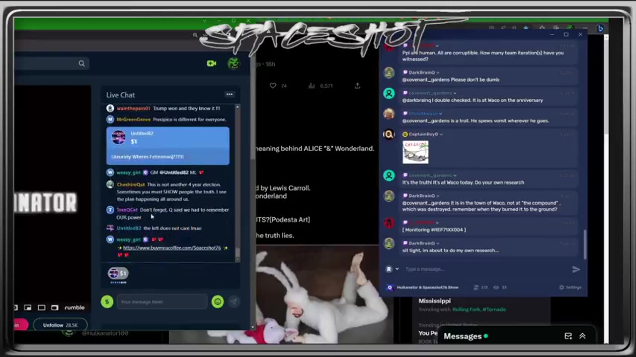 Hulkanator Spaceshot Show