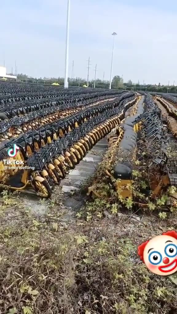 eScooter graveyard - "Green" electric scooters that have reached end of ...