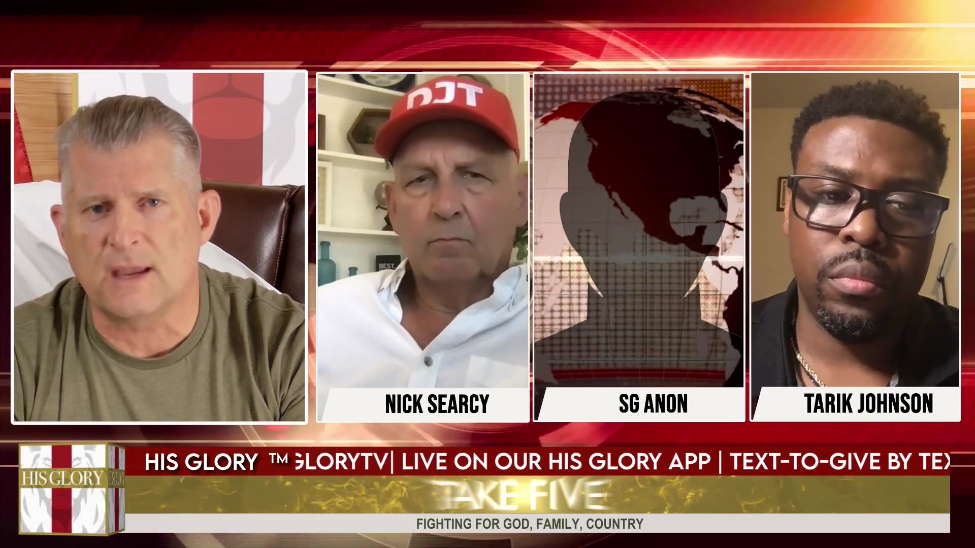 Former Capitol Police Lt. Tarik Johnson; J6 Roundtable with Nick Searcy ...