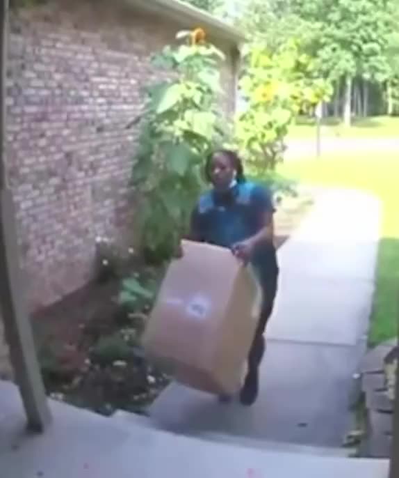 Terrible Amazon Delivery Woman