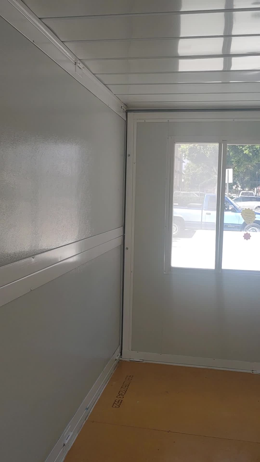 Folding Container Demo Unit Interior