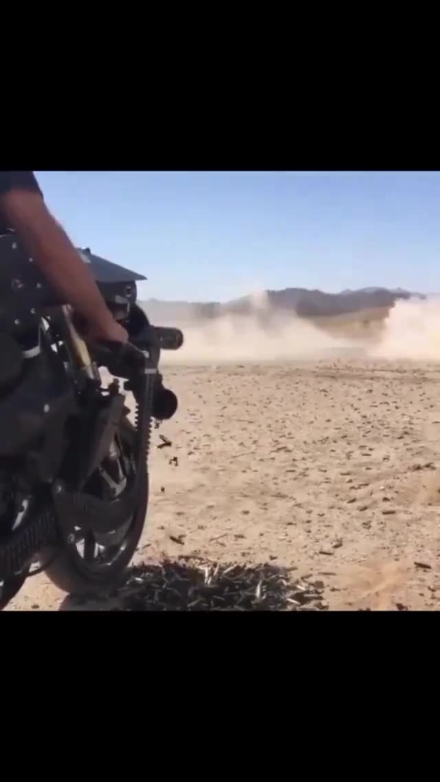 Motorcycle Mini Gun