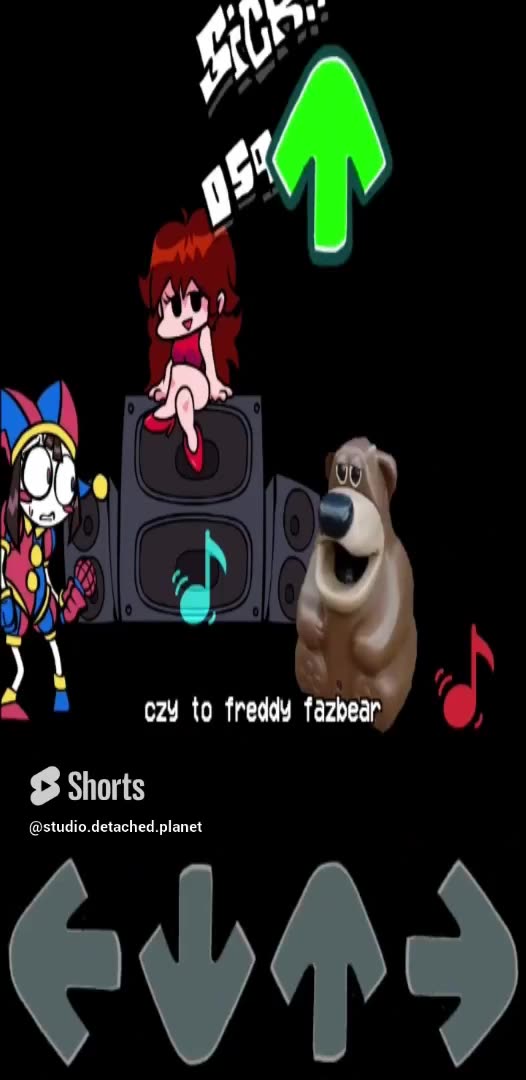 FNF Pomni jax & Caine 0 cholera #Shorts