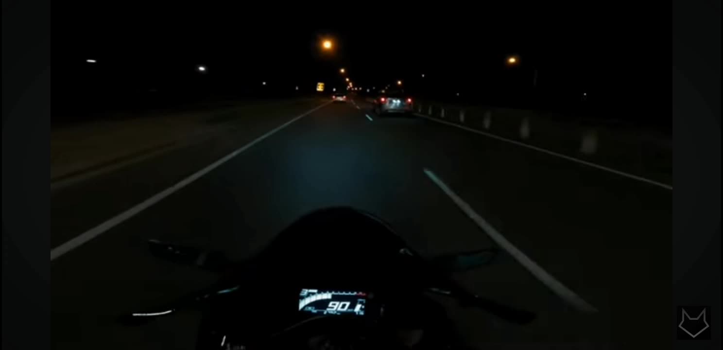 Lovely motor night ride on these streets