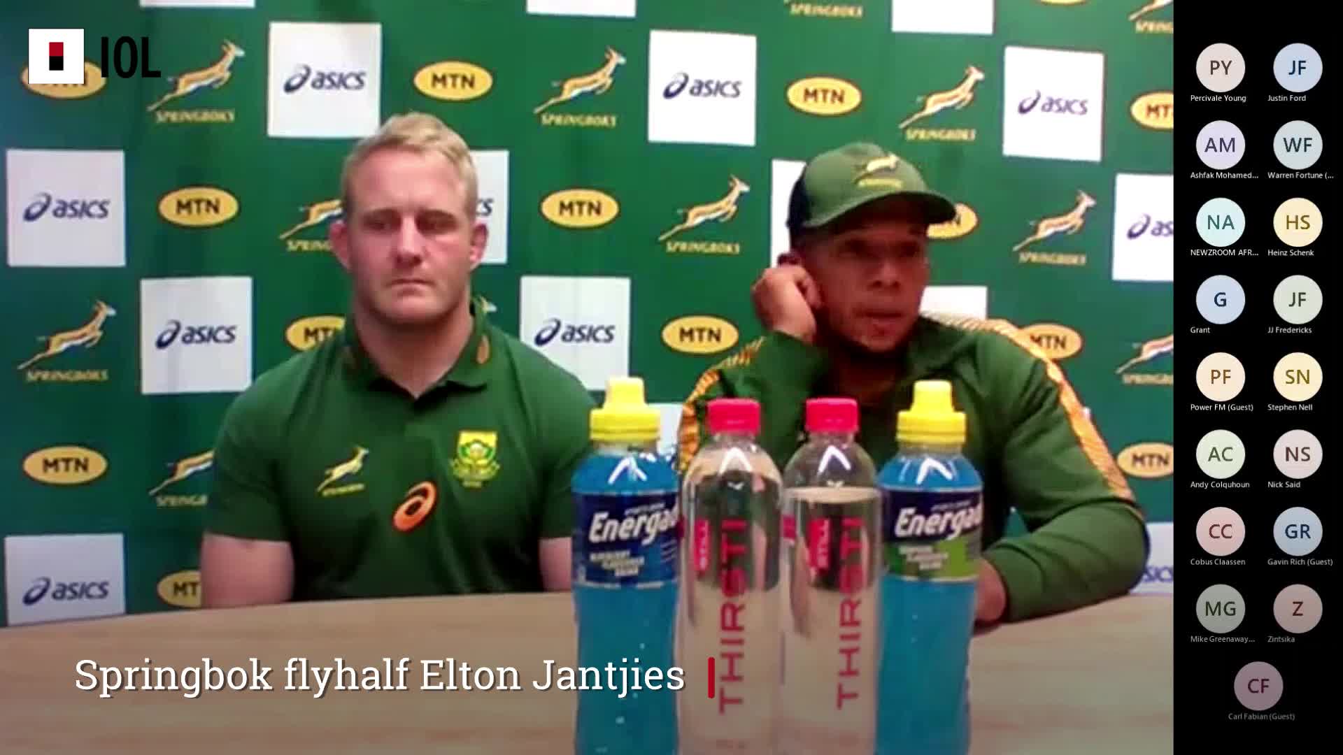Elton Jantjies looking to turn on the ‘switch’ again for Springboks in ...