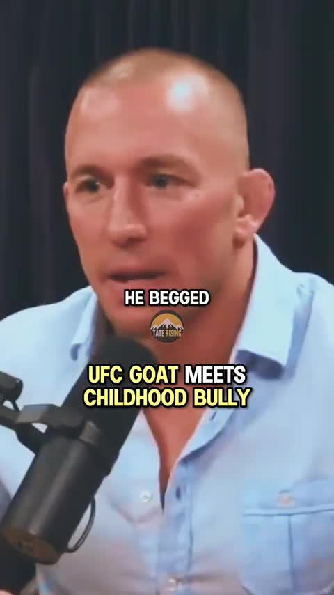 UFC goat meets childhood bully
